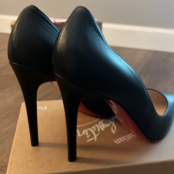 Christian Louboutin | Shoes | Christian Louboutin Pigalle 0 Nappa Black ...